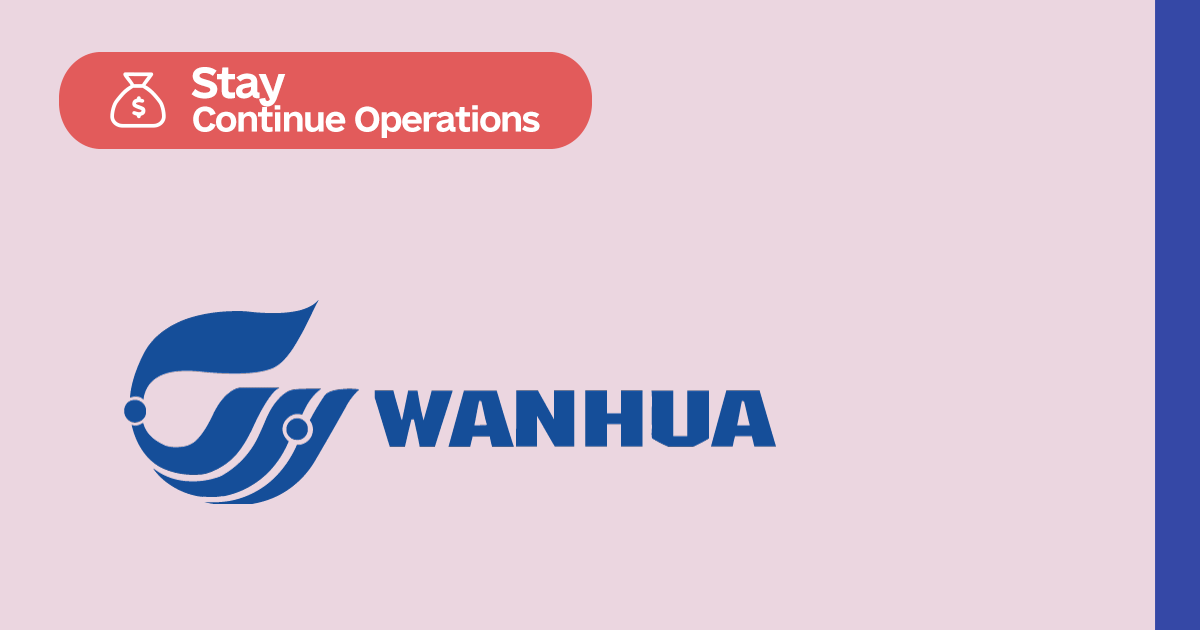 #LeaveRussia: Wanhua Chemical Group is Doing Business in Russia as Usual
