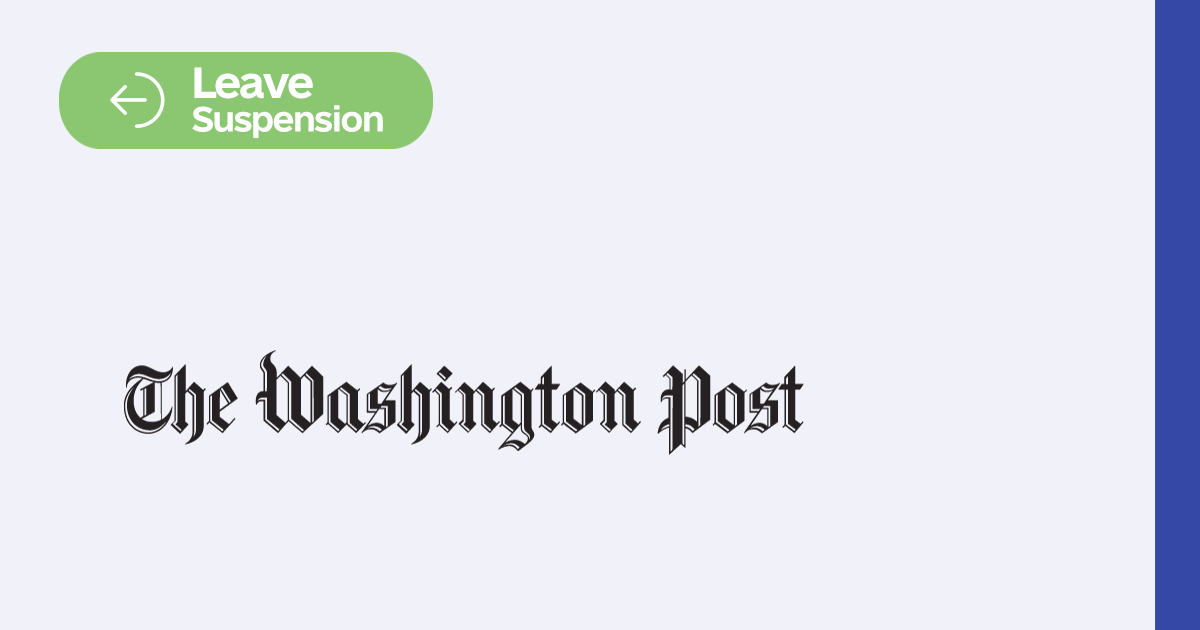 #LeaveRussia: The Washington Post is Temporarily Pausing Operations in ...