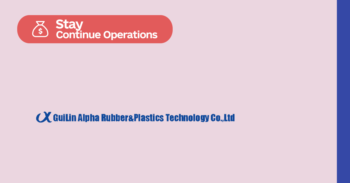 #LeaveRussia: Guilin Alpha Rubber & Plastics Technology Co., Ltd ...
